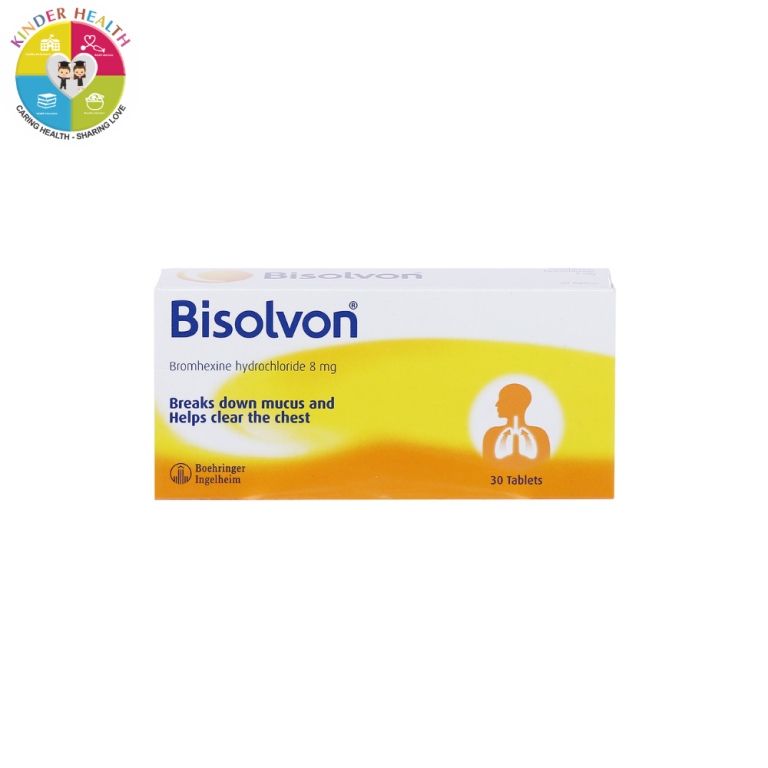 BISOLVON TABLETS 8MG - KinderHealth Clinic & Pharmacy