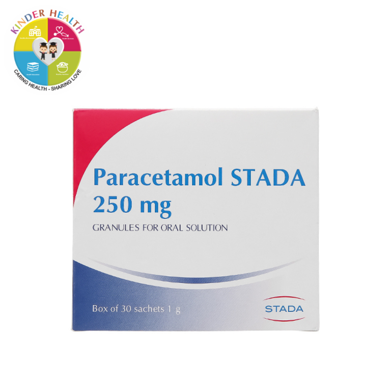 PARACETAMOL STADA 250MG (GÓI) - KinderHealth Clinic & Pharmacy