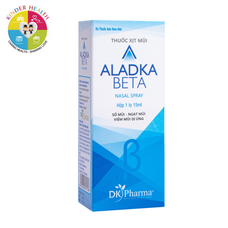 THUỐC XỊT MŨI ALADKA -BETA 15ml - KinderHealth Clinic & Pharmacy